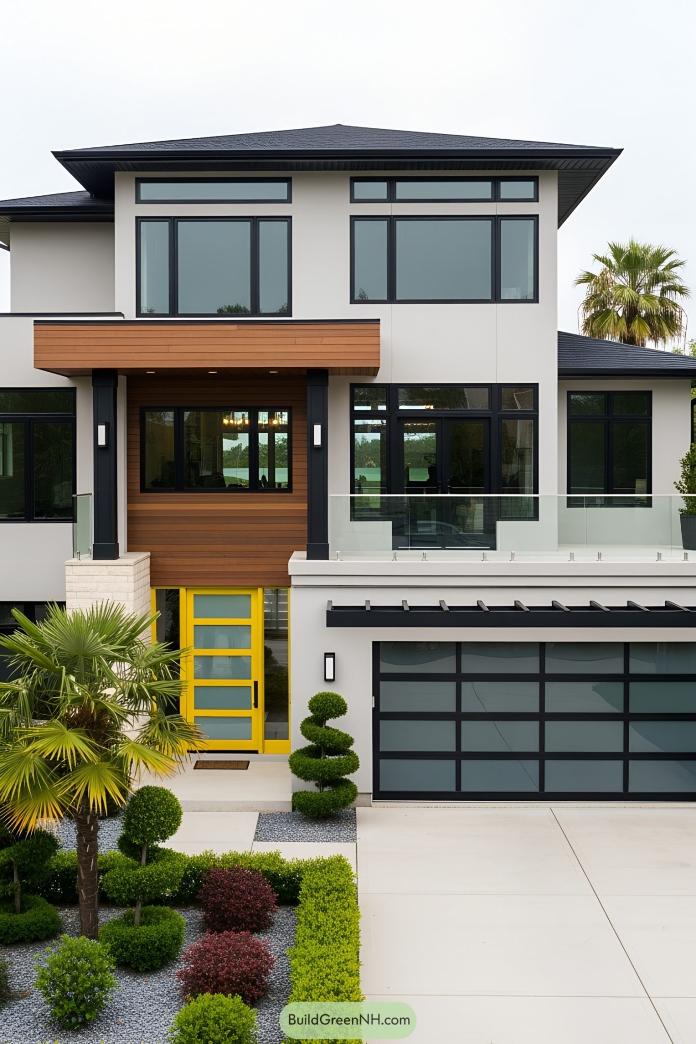 24 Modern Houses With Black Windows That Wow