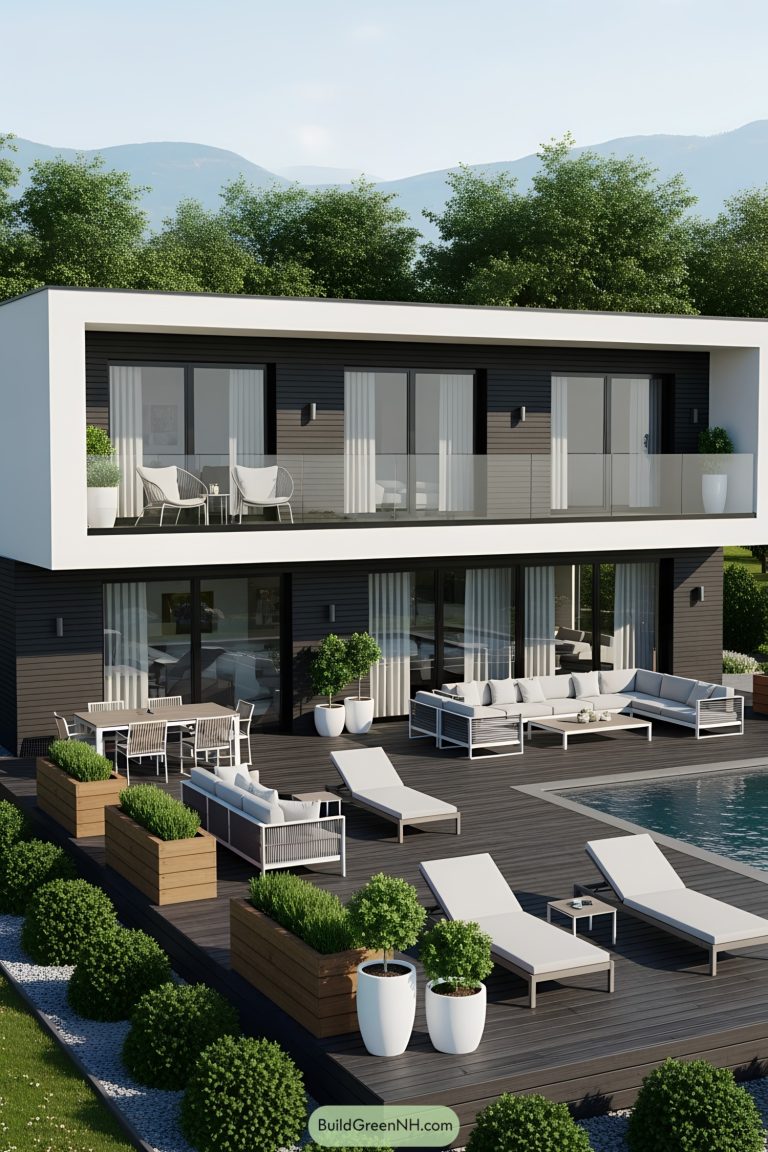 25 Modern Houses with Decks That Will Make You Ditch Your Socks