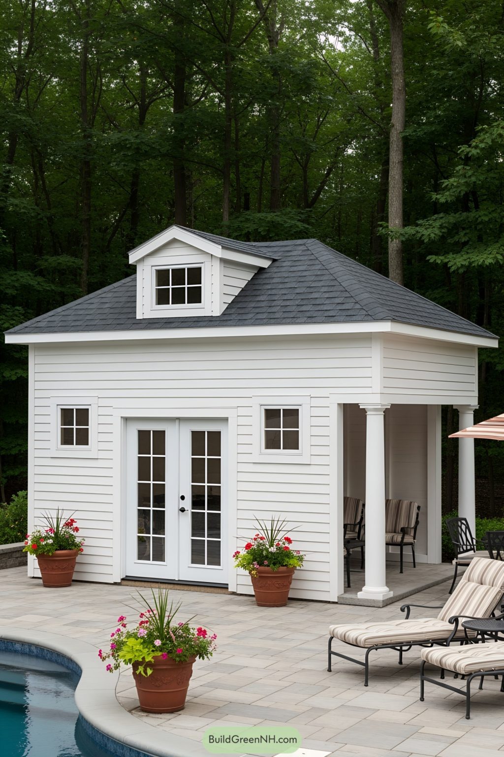 23 Pool House Sheds That Make Hosting a Breeze