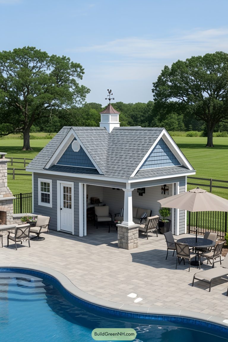 23 Pool House Sheds That Make Hosting a Breeze