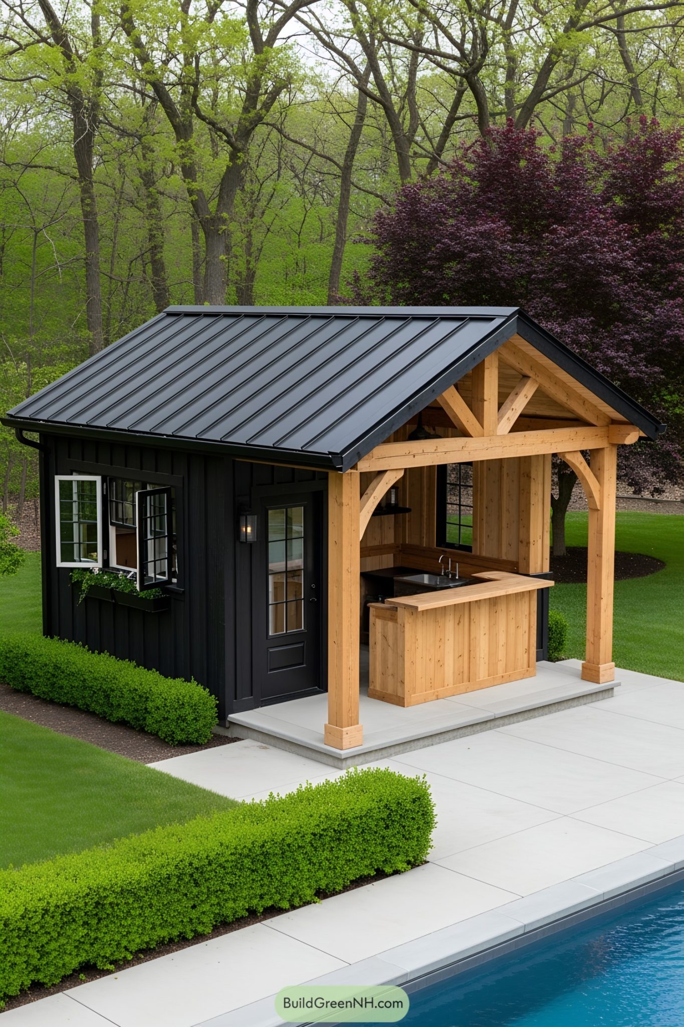 23 Pool House Sheds That Make Hosting a Breeze