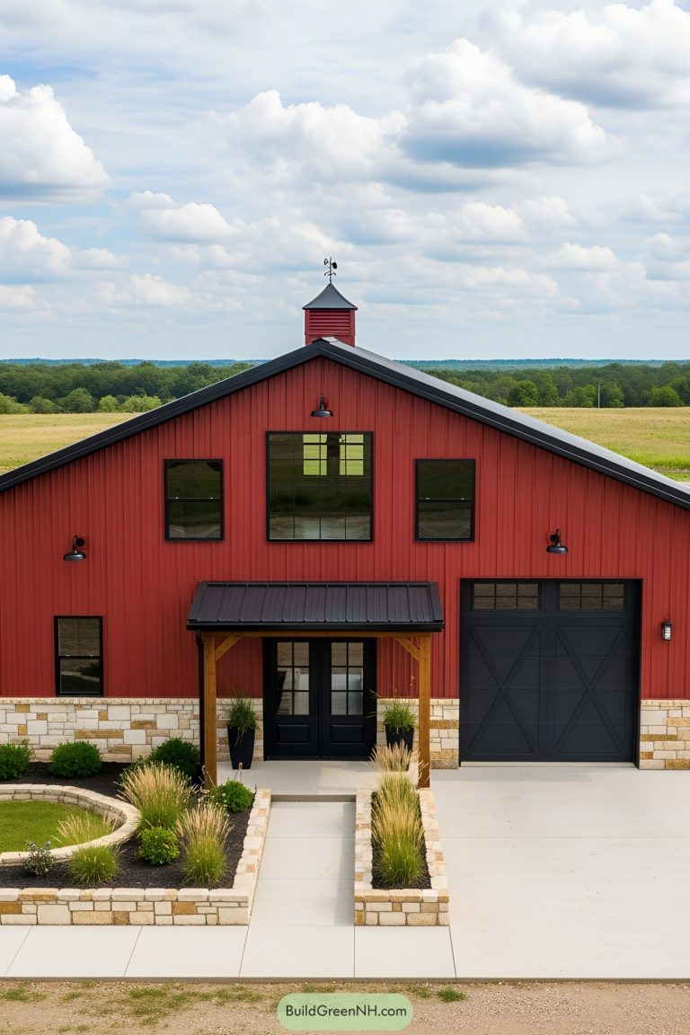 25 Red Barndominiums Ripe for Inspiration