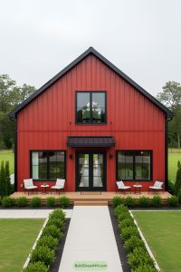 25 Red Barndominiums Ripe for Inspiration
