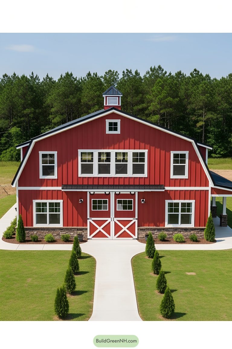 25 Red Barndominiums Ripe for Inspiration