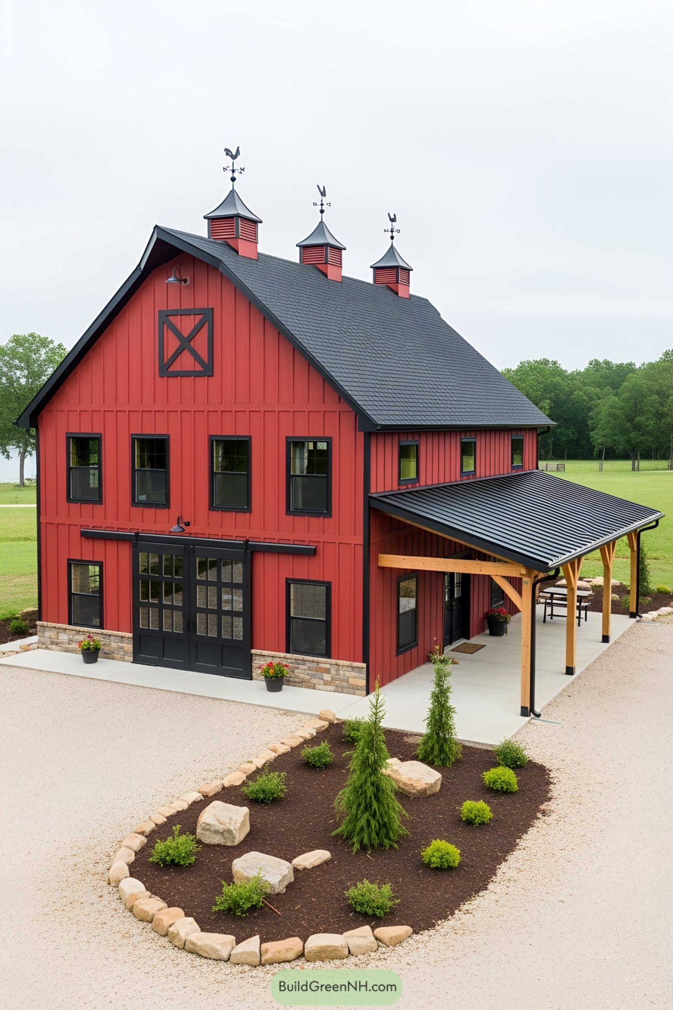 25 Red Barndominiums Ripe for Inspiration