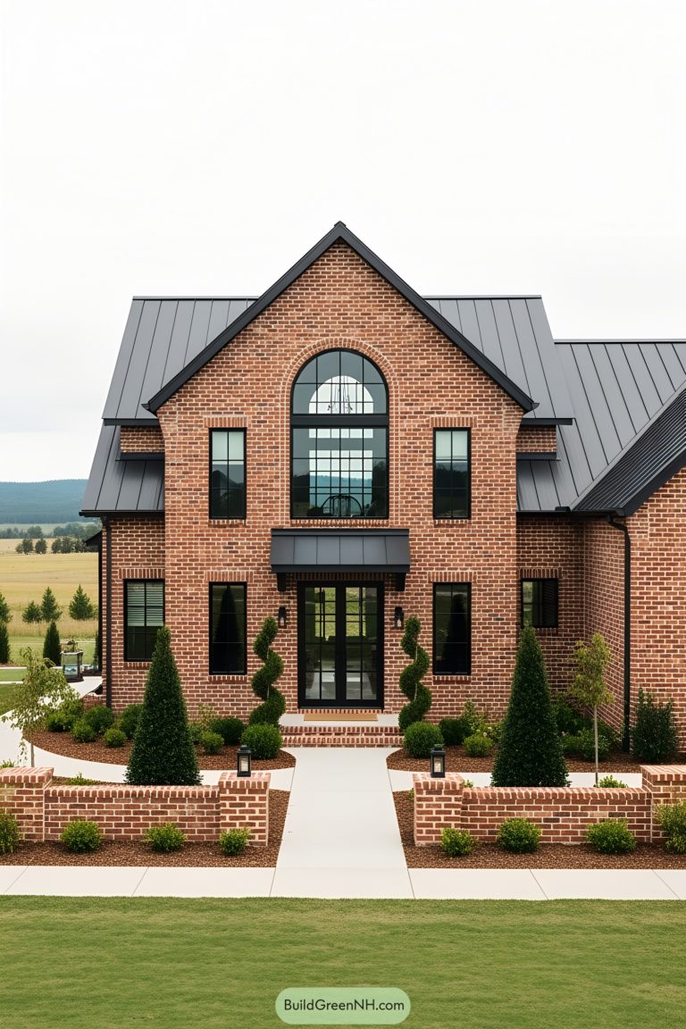 24 Red Brick Farmhouses That Will Steal Your Heart