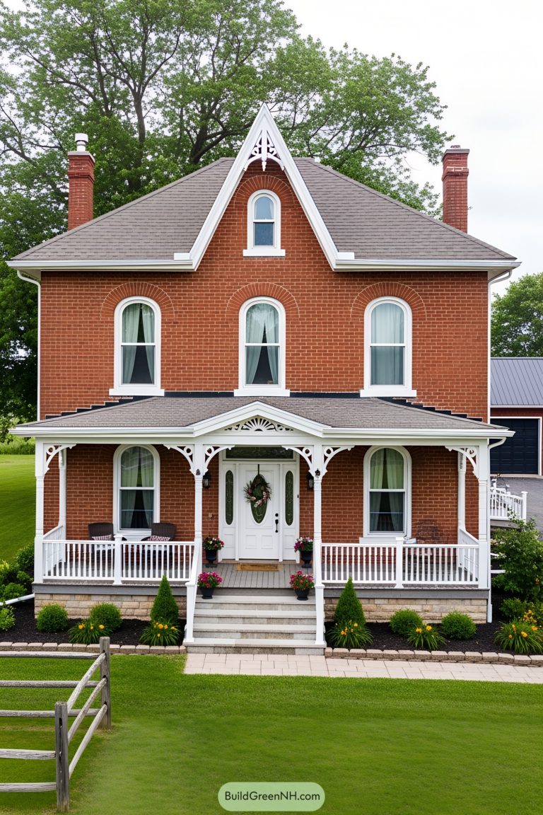 24 Red Brick Farmhouses That Will Steal Your Heart