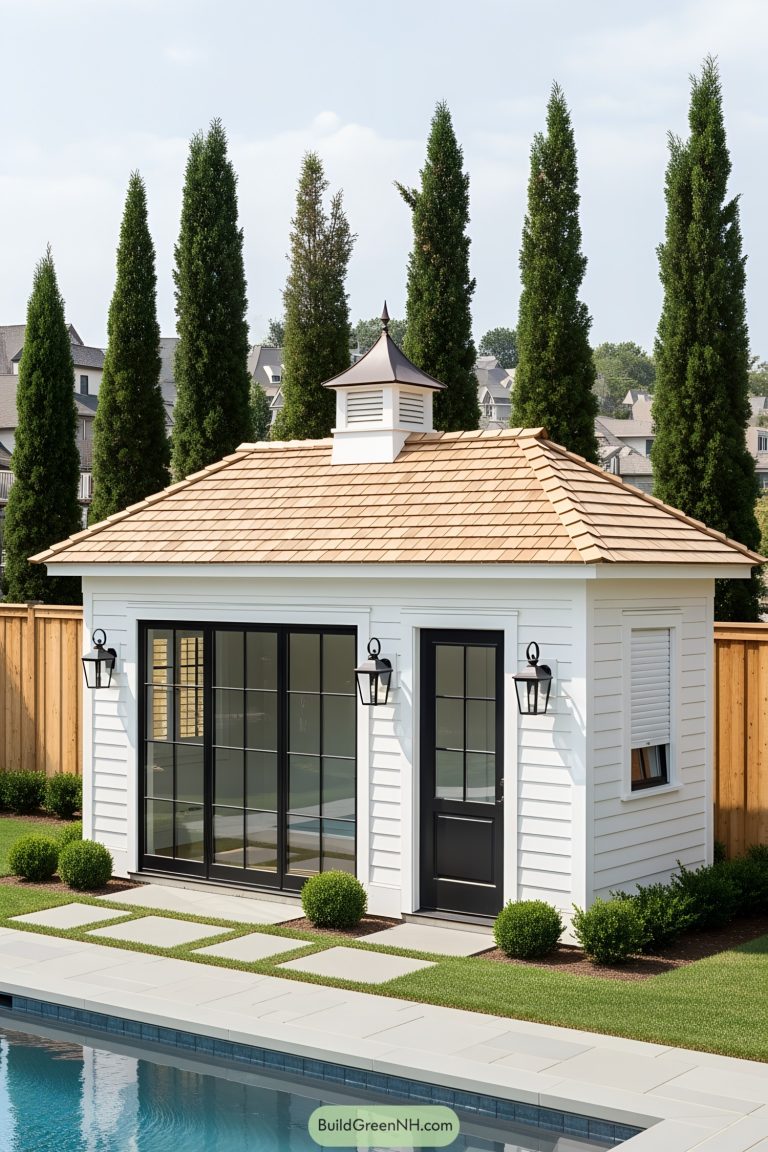 23 Tiny Pool Houses That Make a Splash in Style
