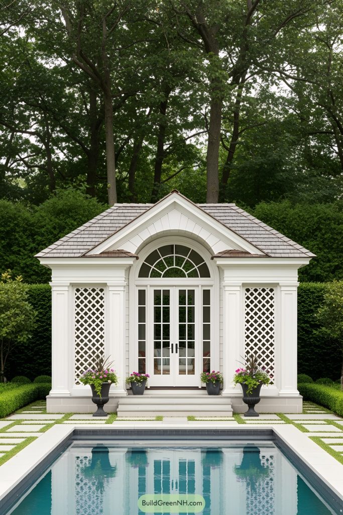 23 Tiny Pool Houses That Make a Splash in Style