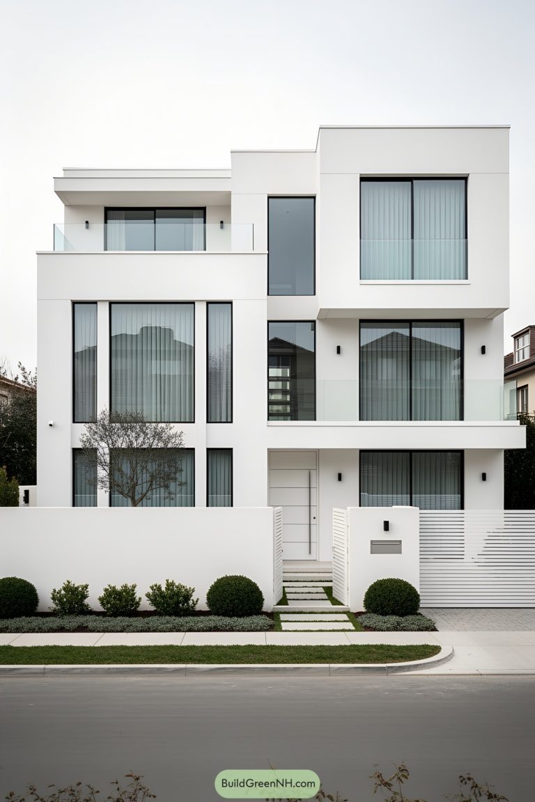 24 White Villa Designs That Will Make You Go Wow