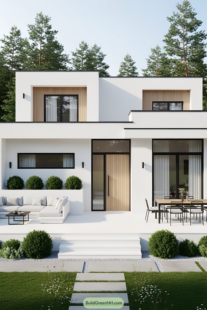 24 White Villa Designs That Will Make You Go Wow