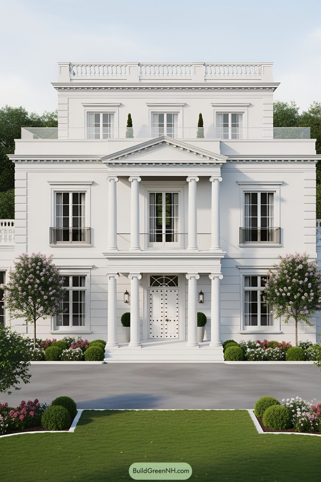 24 White Villa Designs That Will Make You Go Wow
