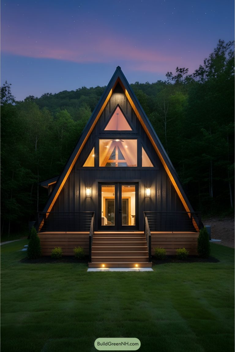 16 Cozy A-Frame Cabins with Raised Decks