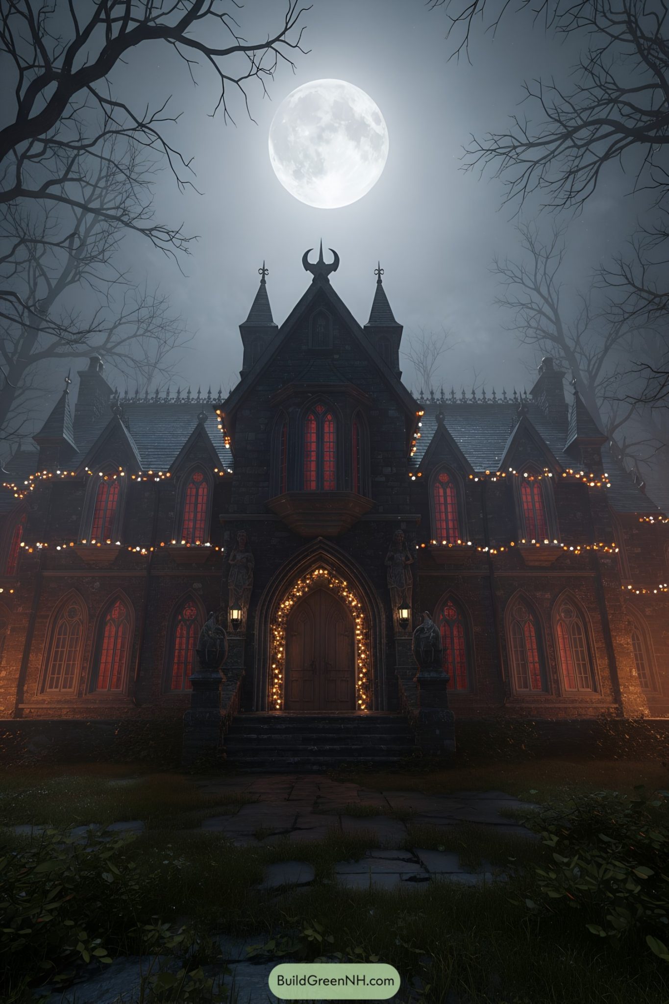 25 Halloween Inspired Houses for Spooky Inspiration