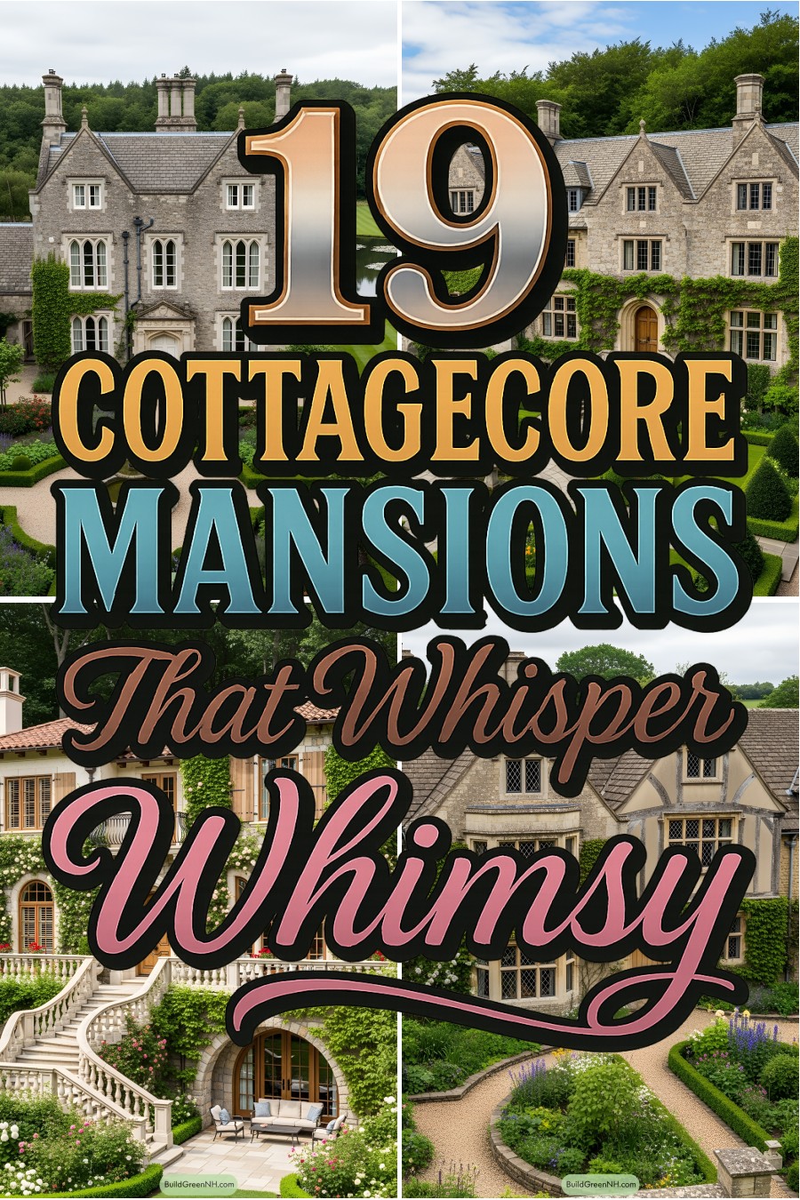 19 Cottagecore Mansions That Whisper Whimsy