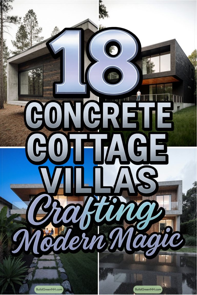 18 Concrete Cottage Villas Crafting Modern Magic