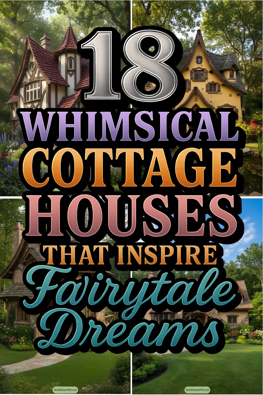 18 Whimsical Cottage Houses That Inspire Fairytale Dreams