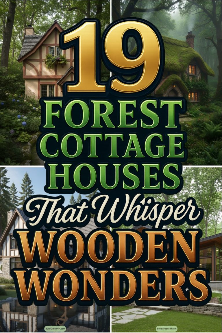 19 Forest Cottage Houses That Whisper Wooden Wonders