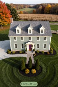 25 Stunning Farmhouses in New England Fall Foliage Colors