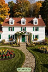 25 Stunning Farmhouses in New England Fall Foliage Colors