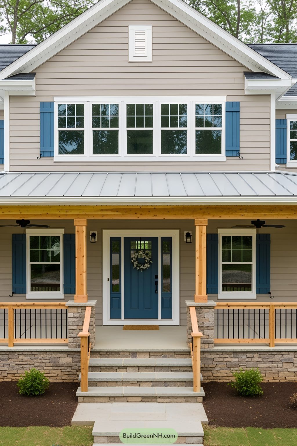 25 Front Porches With Posts That Boast Serious Curb Appeal