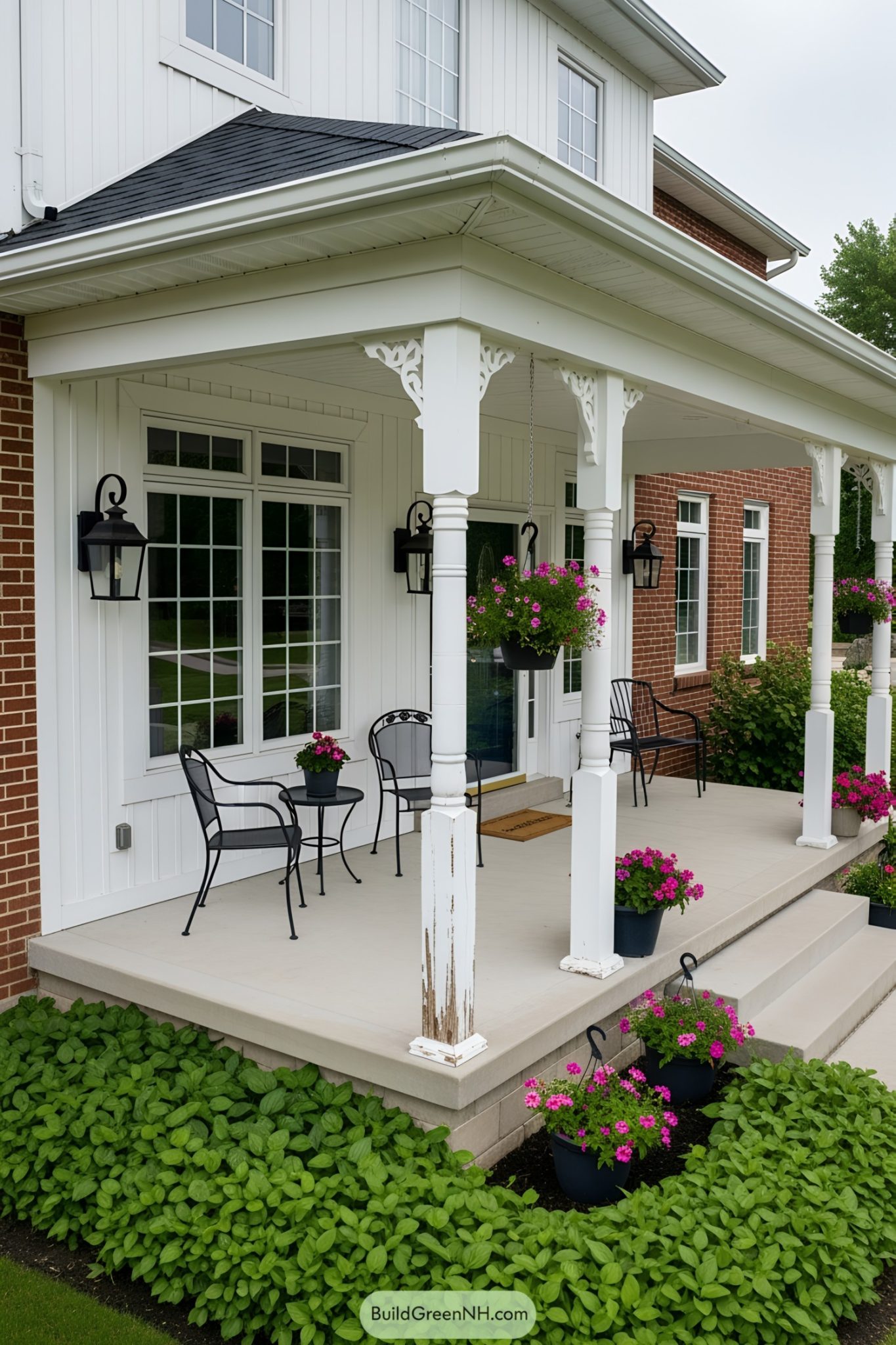 25 Front Porches With Posts That Boast Serious Curb Appeal