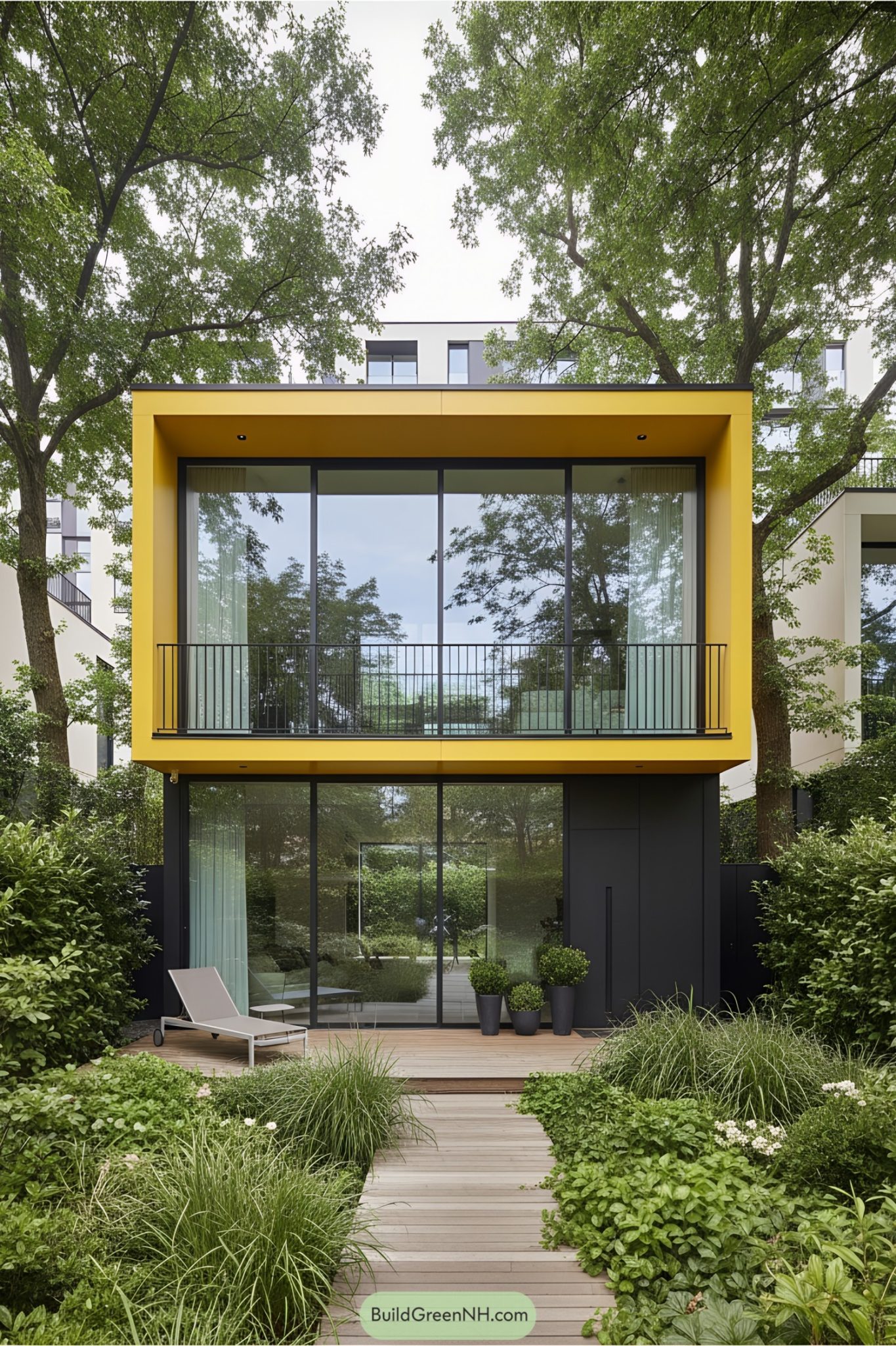 22 Full Glass Modern House Facades Surrounded by Nature's Embrace