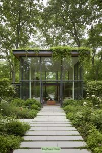 22 Full Glass Modern House Facades Surrounded by Nature's Embrace