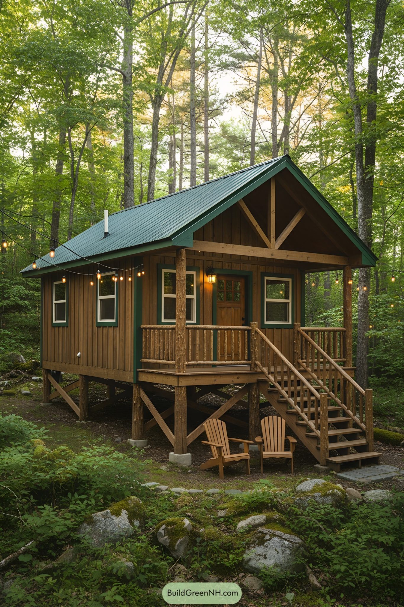 27 Green Cabins In the Forest That Make Trees Jealous