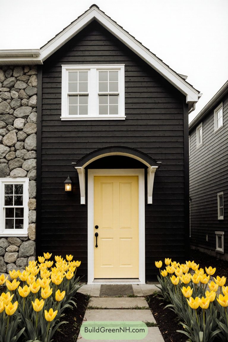 24 Modern Cottages With Yellow Front Doors for Sunshine Vibes