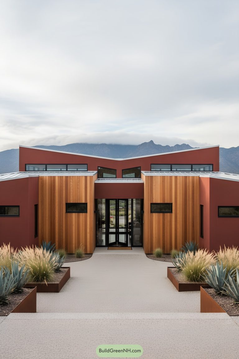 24 Red Modern Houses That Will Paint Your Imagination