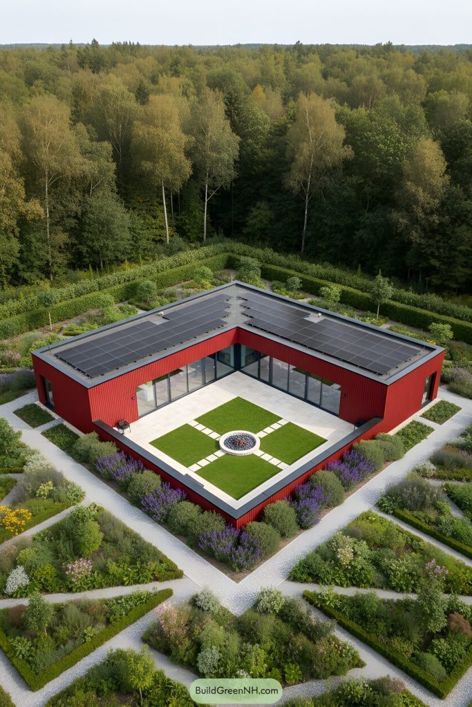 24 Red Modern Houses That Will Paint Your Imagination