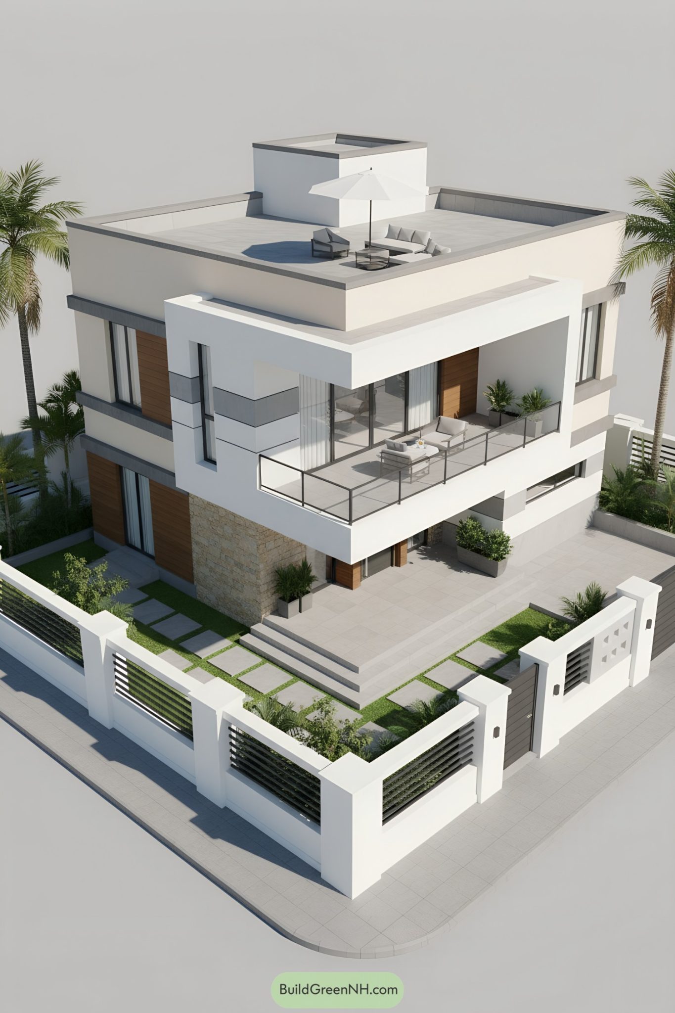 27 Corner House Elevation Designs for Stylish Street Facing Homes