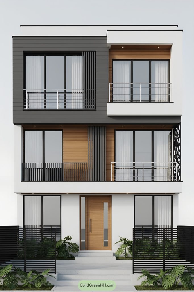 27 Modern House Front Elevation Grill Designs with Creative Details
