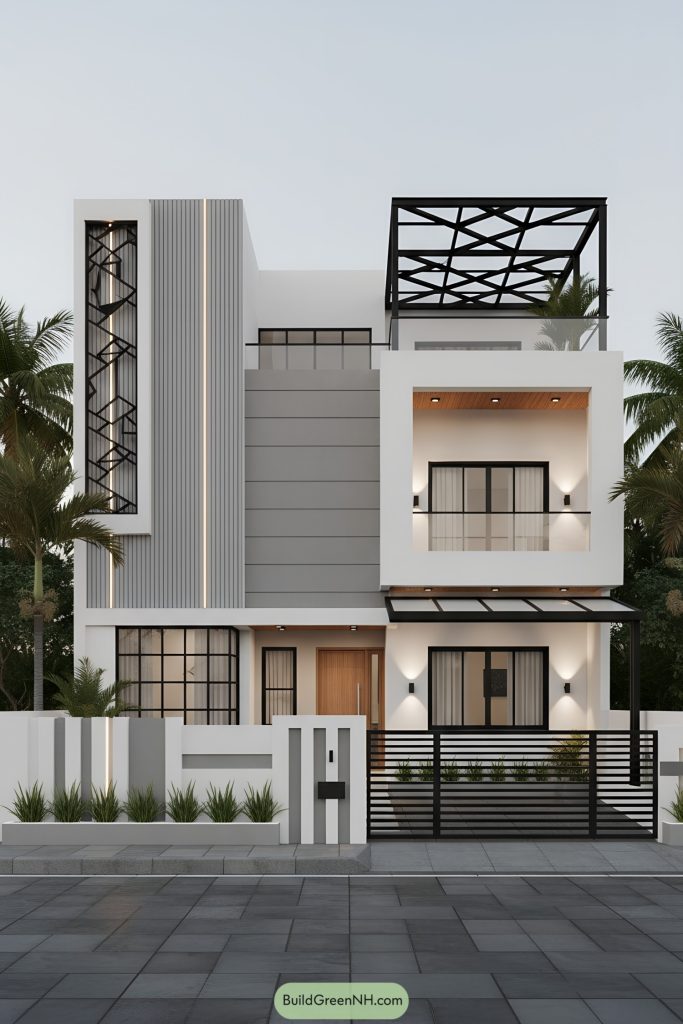 24 New Modern Front Elevation Designs for Your Inspiration