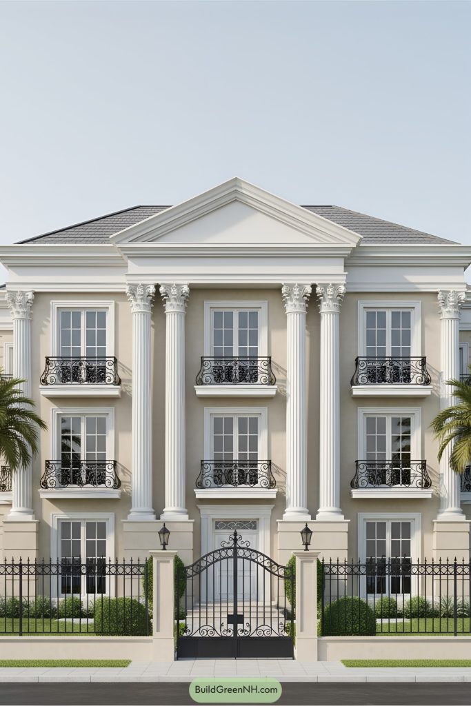 27 Neo Classical House Elevations to Admire and Aspire
