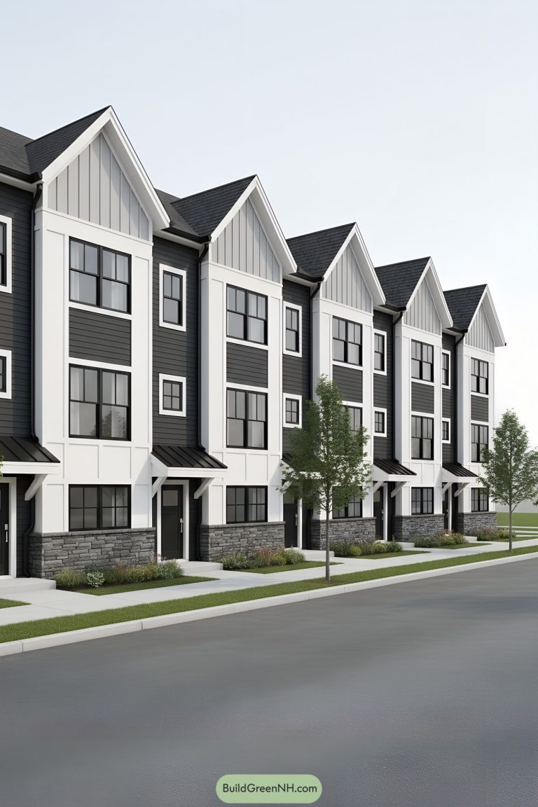 24 Row House Elevation Designs for Balanced Modern Look