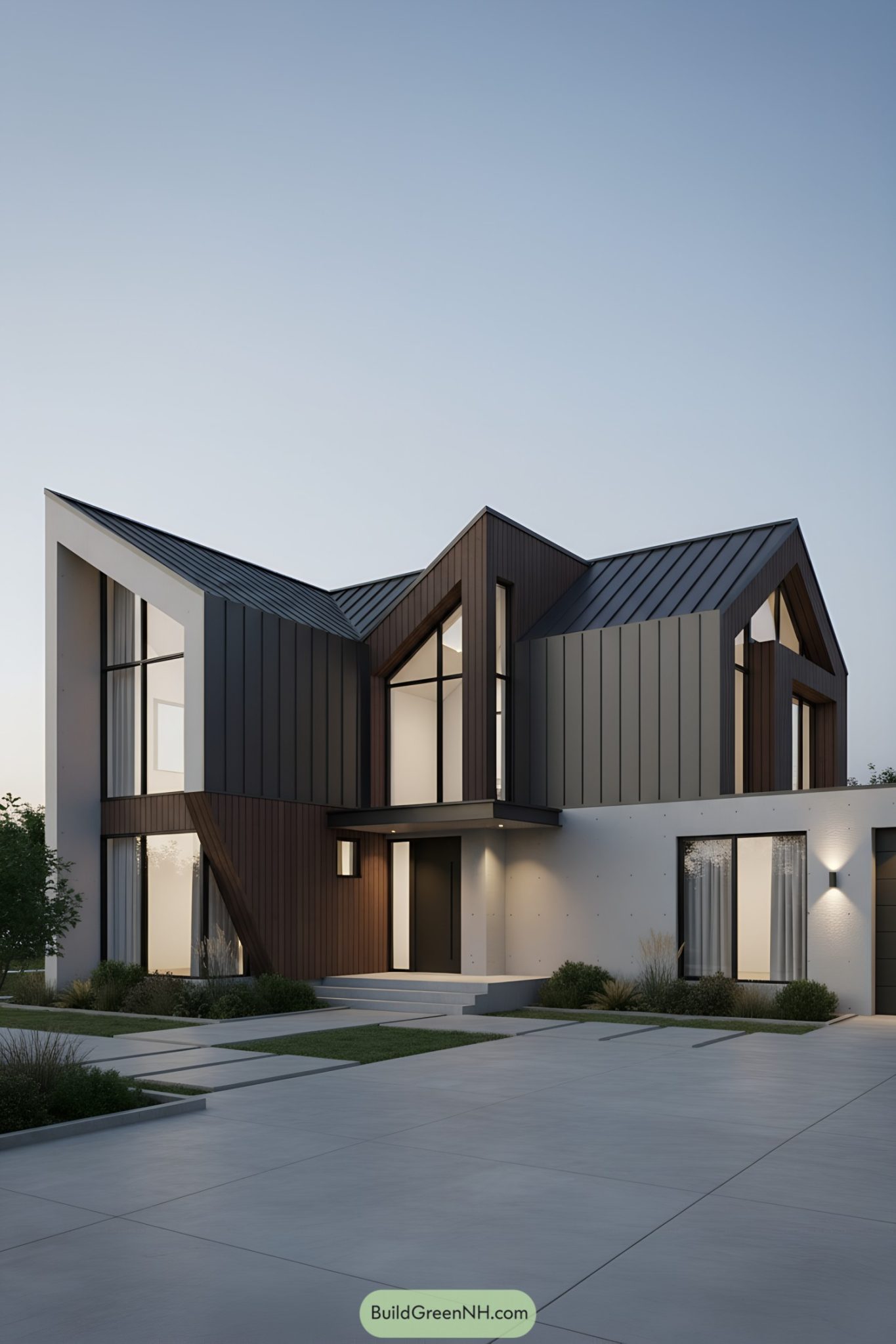 25 Slope Roof Elevations for Architectural Magic