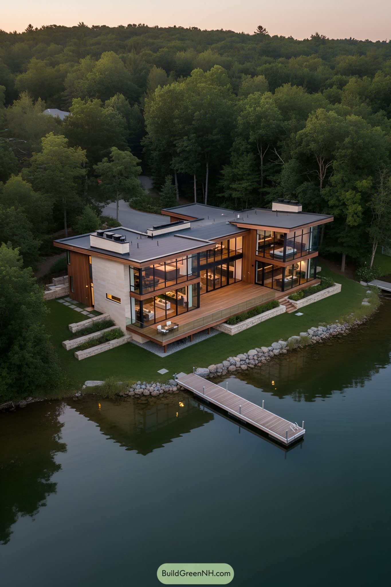 20 Modern Lake Houses That Make a Splash