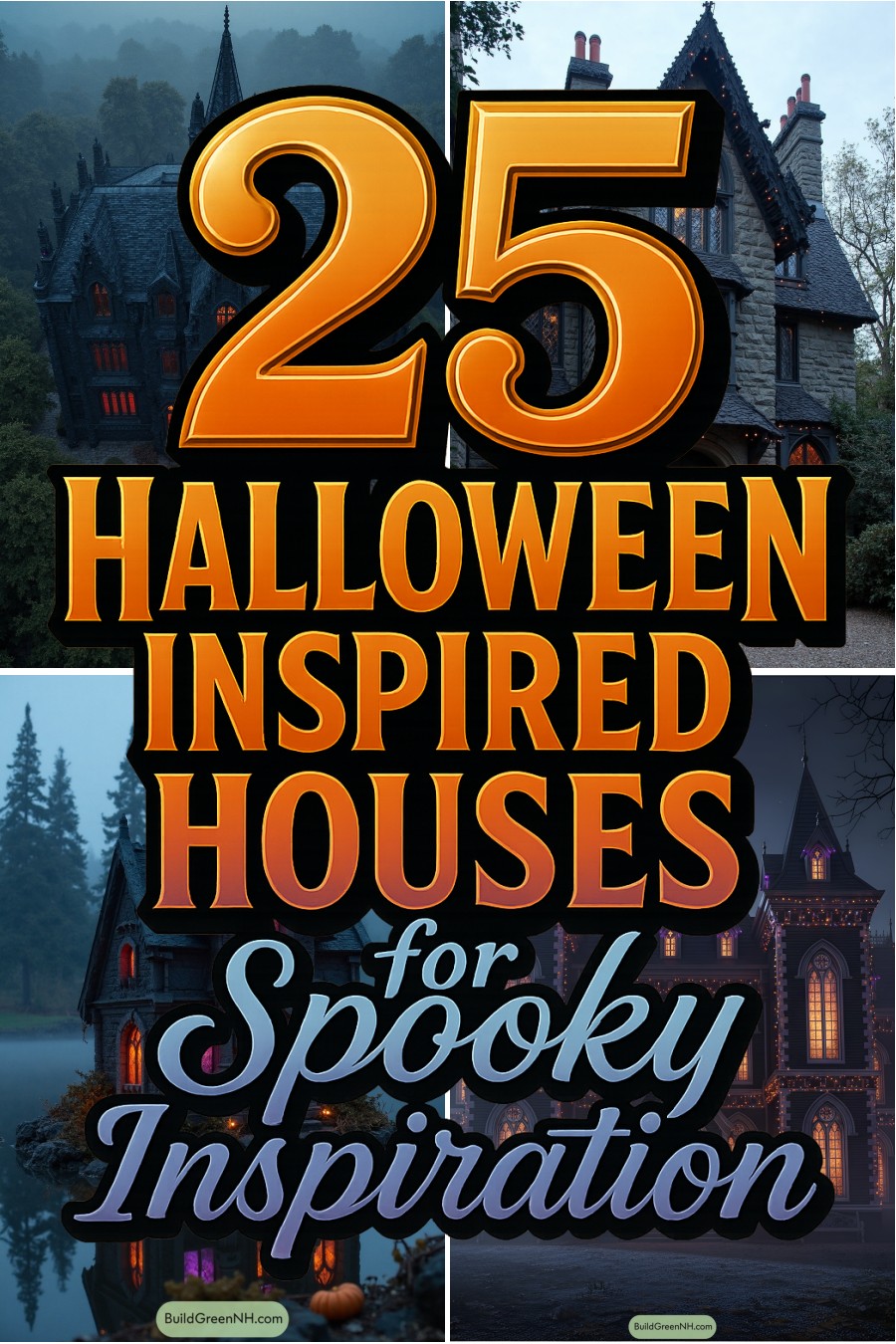 25 Halloween Inspired Houses for Spooky Inspiration
