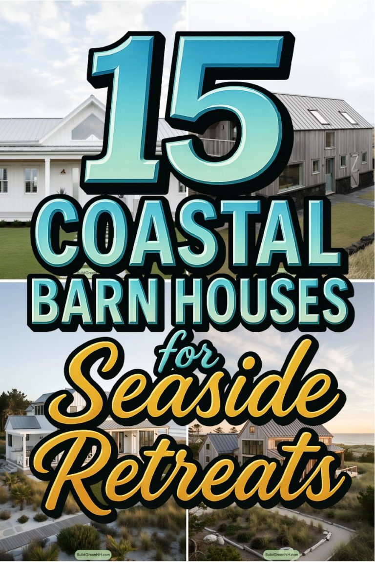 15 Coastal Barn Houses for Seaside Retreats