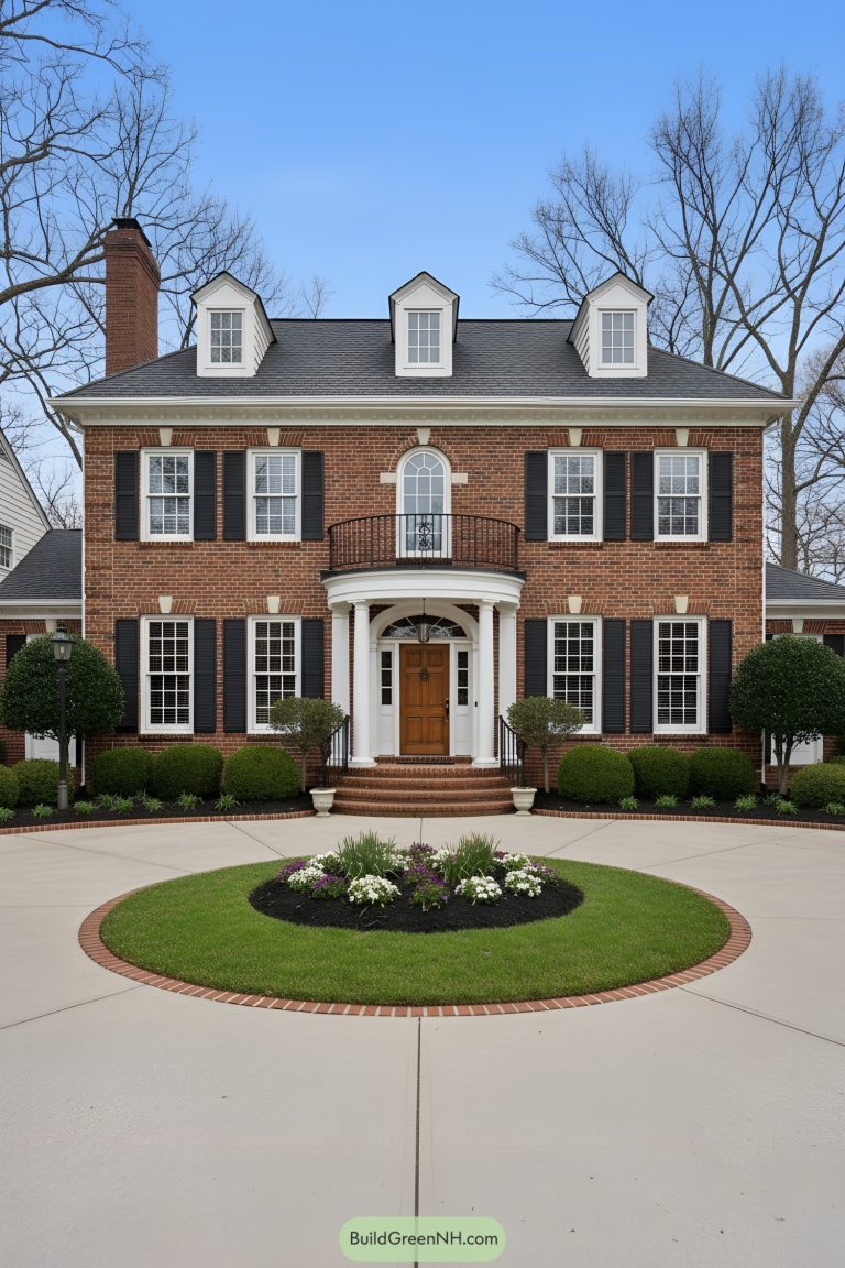 25 Colonial Brick Houses That Stand the Test of Time