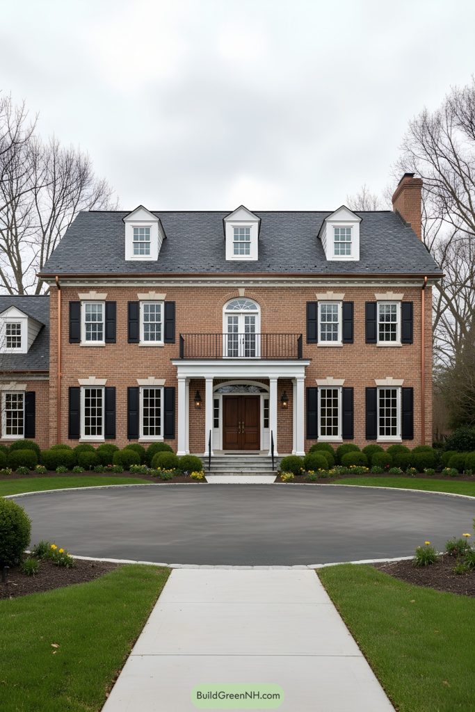 25 Colonial Brick Houses That Stand the Test of Time
