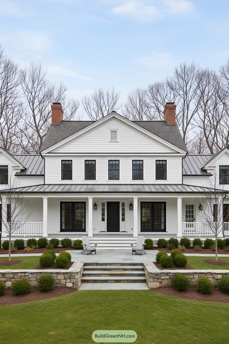 23 Colonial Farmhouses You'll Love for Their Classic Charm