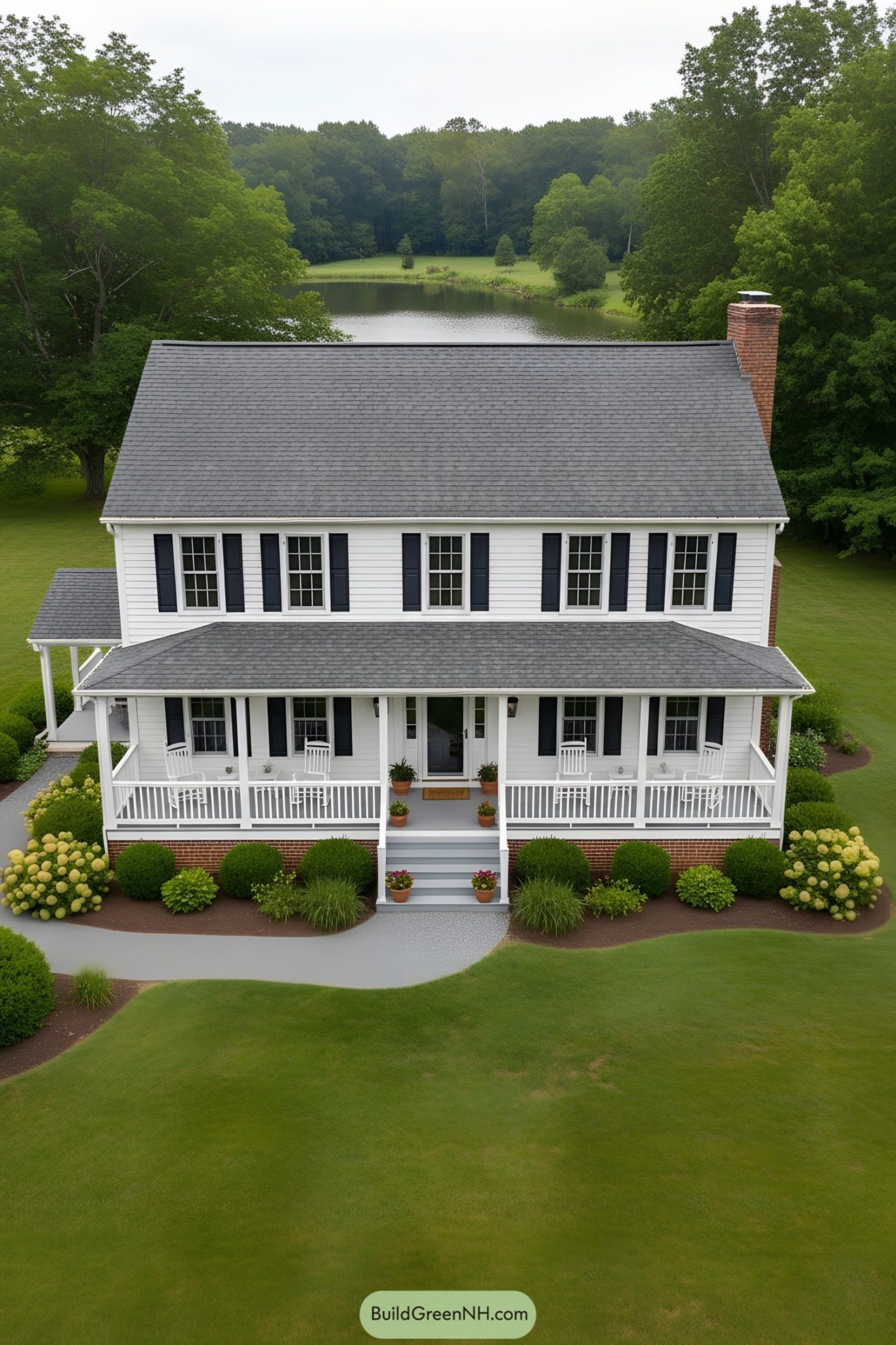 23 Colonial Farmhouses You'll Love for Their Classic Charm