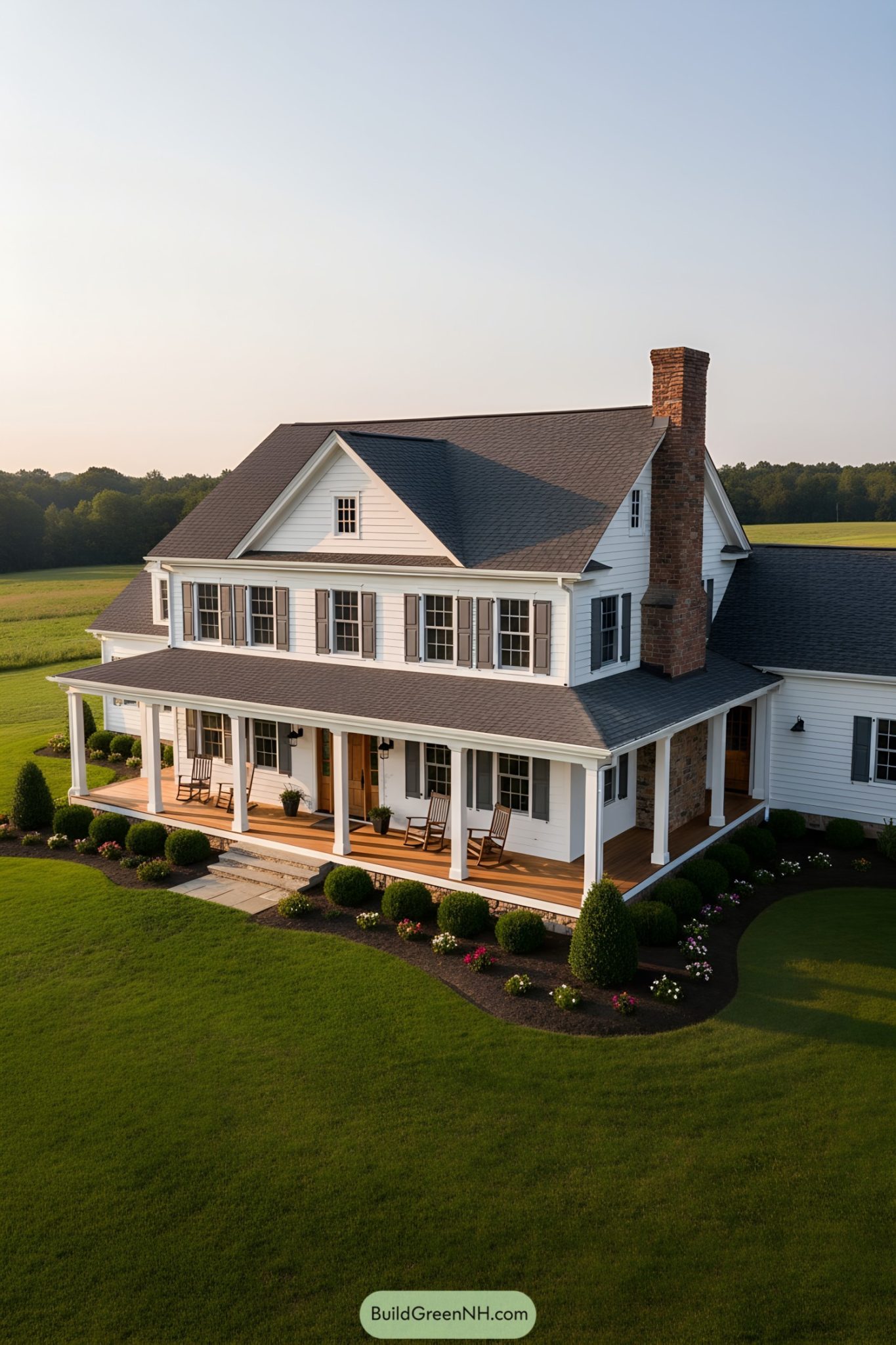 23 Colonial Farmhouses You'll Love for Their Classic Charm