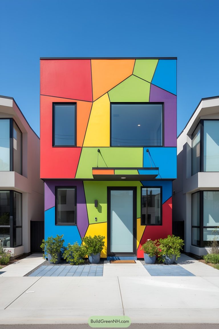 26 Colorful Modern House Facades That Turn Heads
