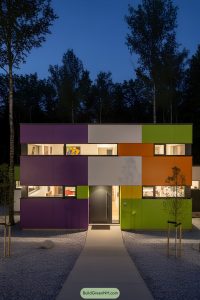 26 Colorful Modern House Facades That Turn Heads