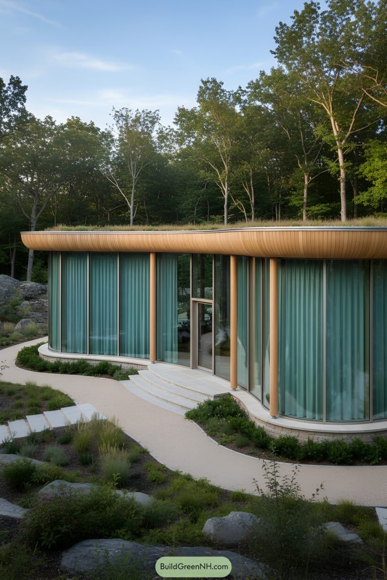 22 Curved Glass Wall Houses with Dramatic Facades