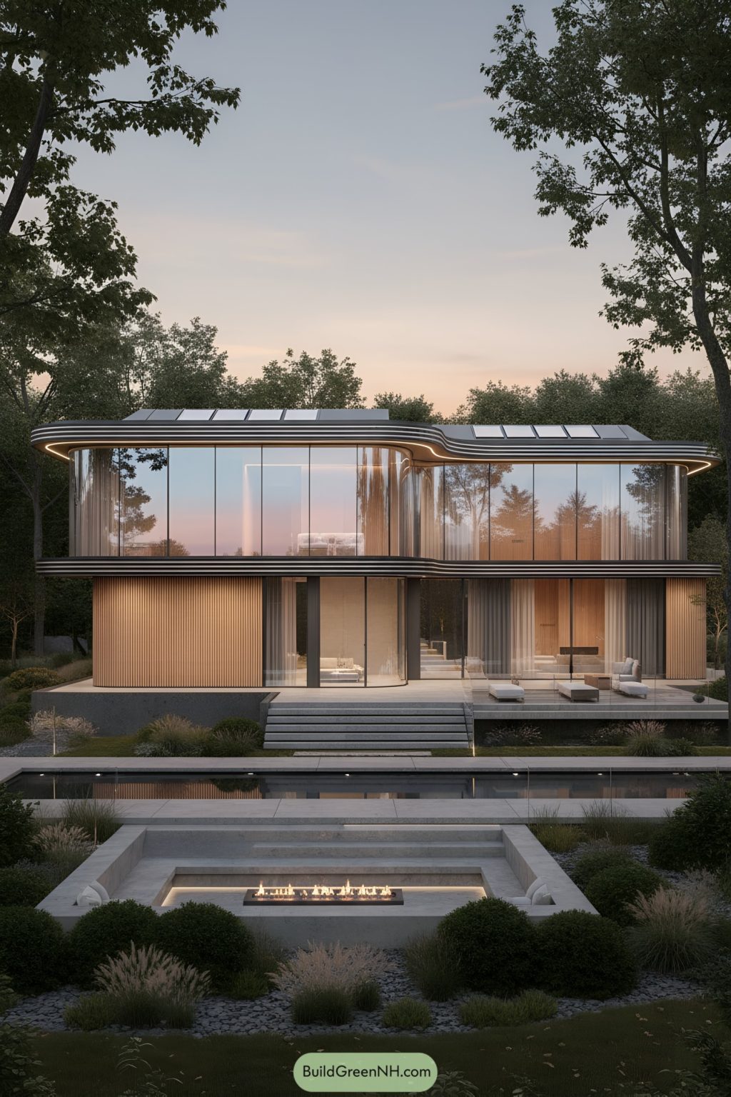 22 Curved Glass Wall Houses with Dramatic Facades